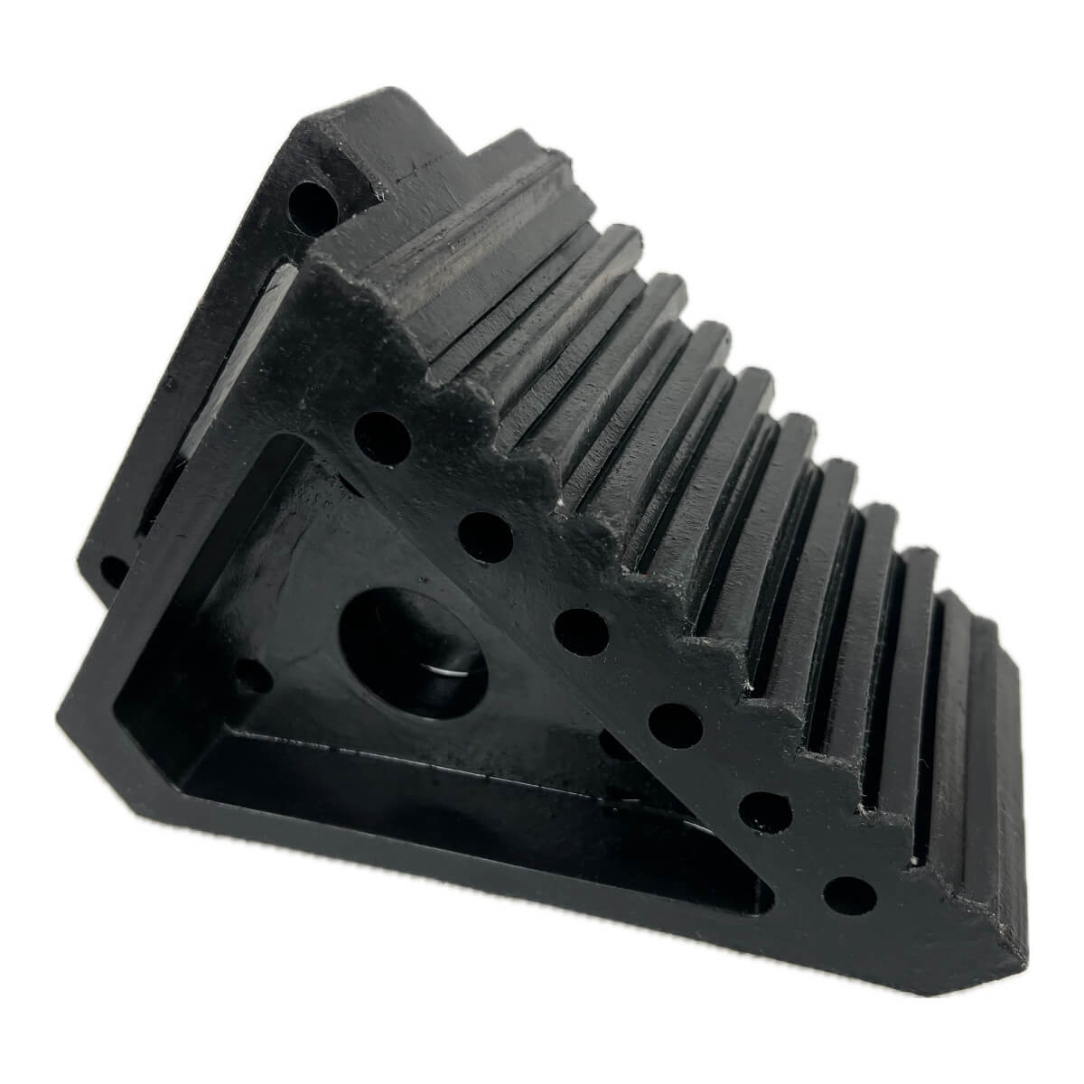 Wheel Chock Solid Rubber AMS30442 | AutoMegaStore