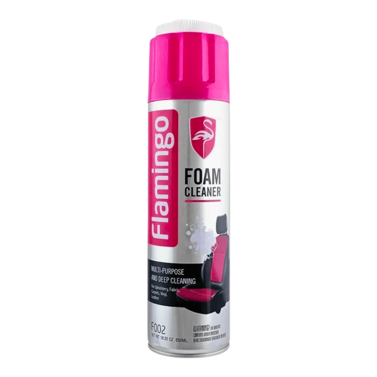 Flamingo Upholstery Interior Foam Cleaner 650mL F002 | AutoMegaStore