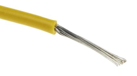 Electrical Cable/Wire 3.0mm Yellow 30M AMS5909 | AutoMegaStore