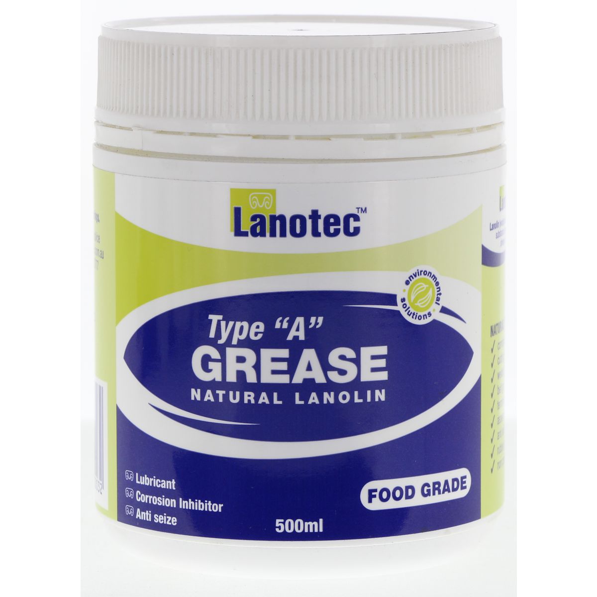 Lanotec Type-A Food Grade Lanolin Grease 500Ml – AutoMegaStore