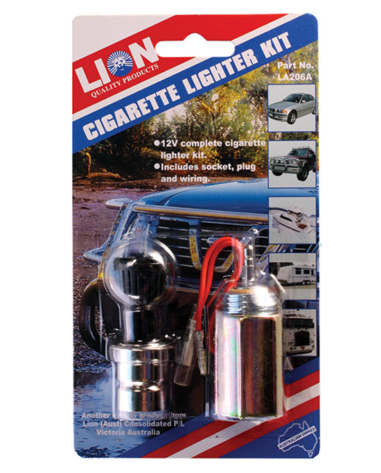 Lion Cigarette Lighter Kit LA206A | AutoMegaStore