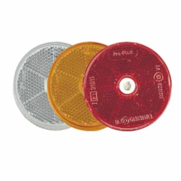 Red Reflex Reflectors 60Mm Pair – AutoMegaStore Australia