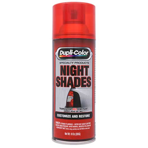 Dupli-Color Night Shades Lens Paint Red 283g – AutoMegaStore