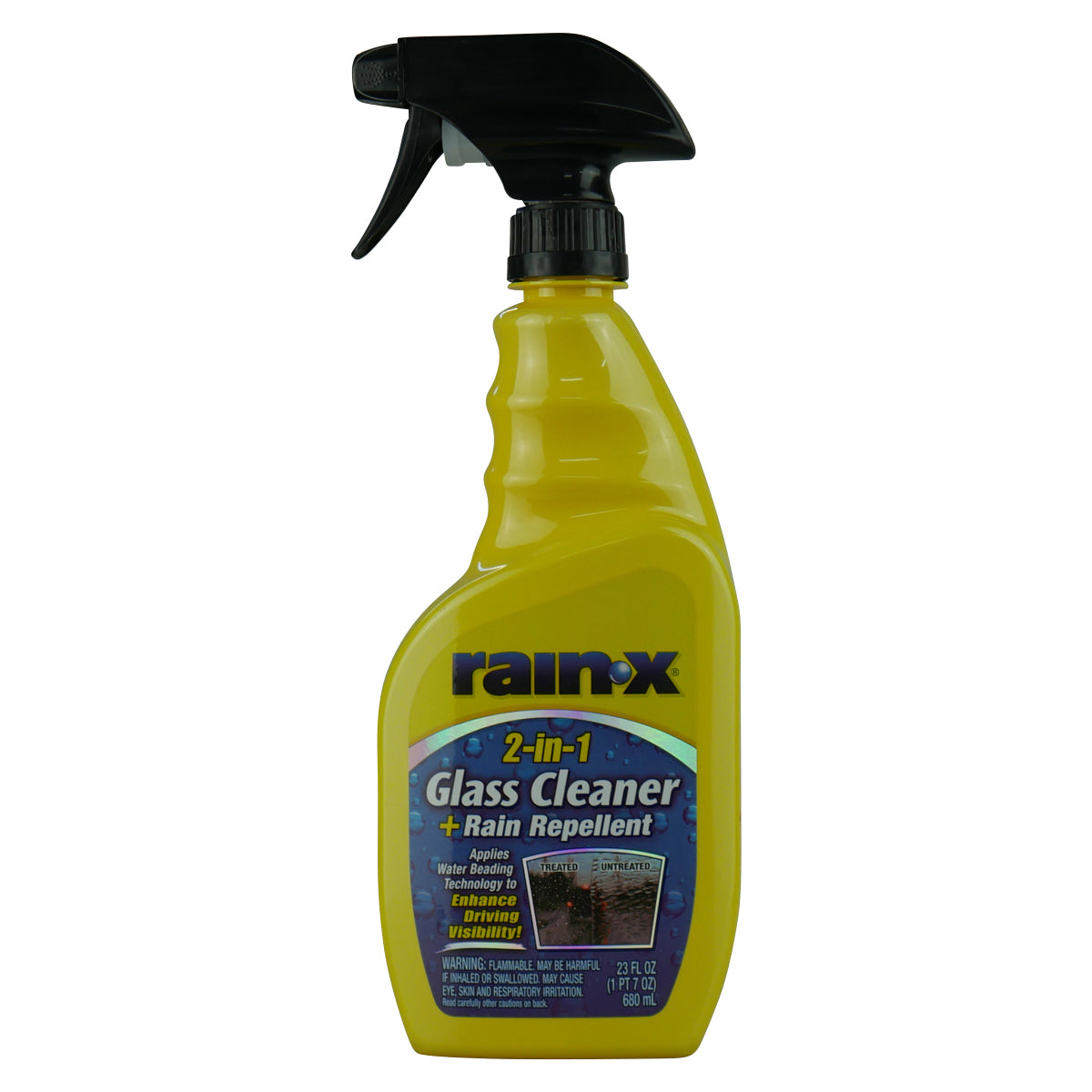 Rain-X 2 In 1 Glass Cleaner 680ml 5071268 | AutoMegaStore