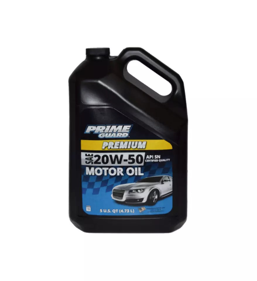 Prime Guard Premium SAE 20W-50 Motor Oil 4.78L – AutoMegaStore