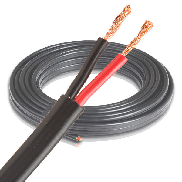 8 B&S Twin Core Copper Battery Cable - Black/Red - Various Lengths ...