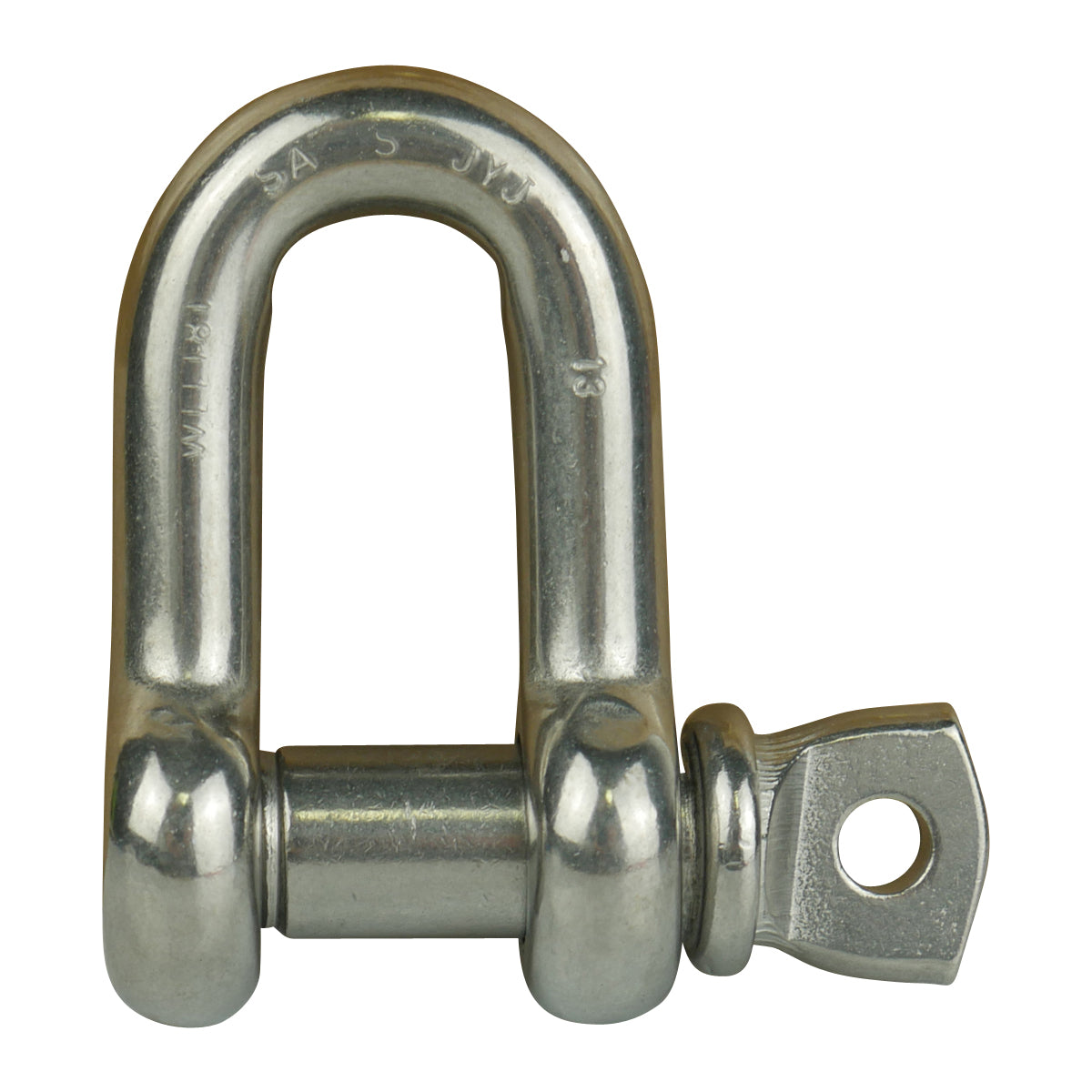 D Shackle Rated 13mm 1800kg Marine Grade Stainless Steel Single ...