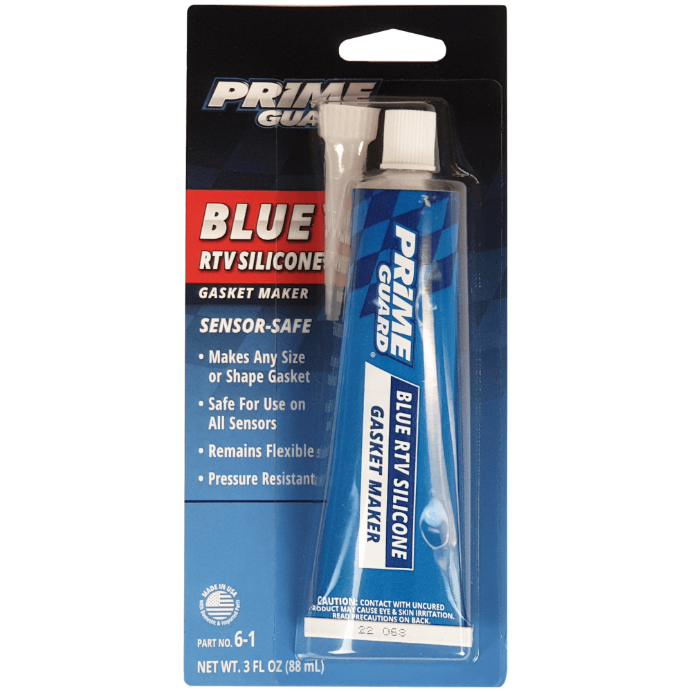 Prime Guard Blue Silicone Sensor-Safe RTV Gasket Maker 88mL M6-1 ...