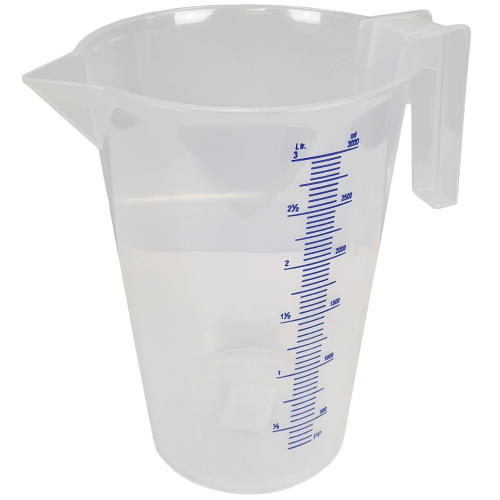 Plastic Jug 3 Litre with Measurements AMS40740 | AutoMegaStore