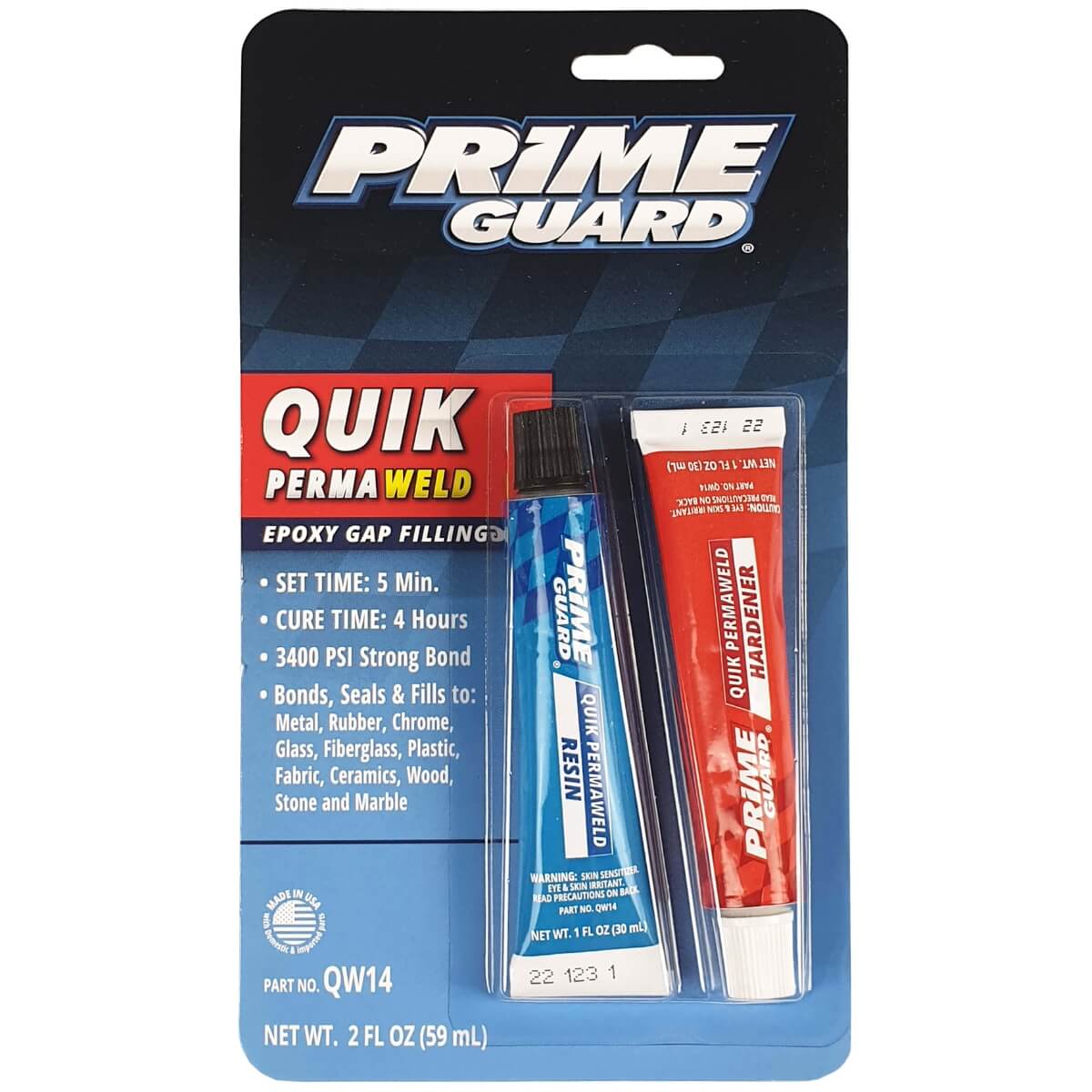 Prime Guard Permaweld Quick Cold Weld 2oz QW14 | AutoMegaStore