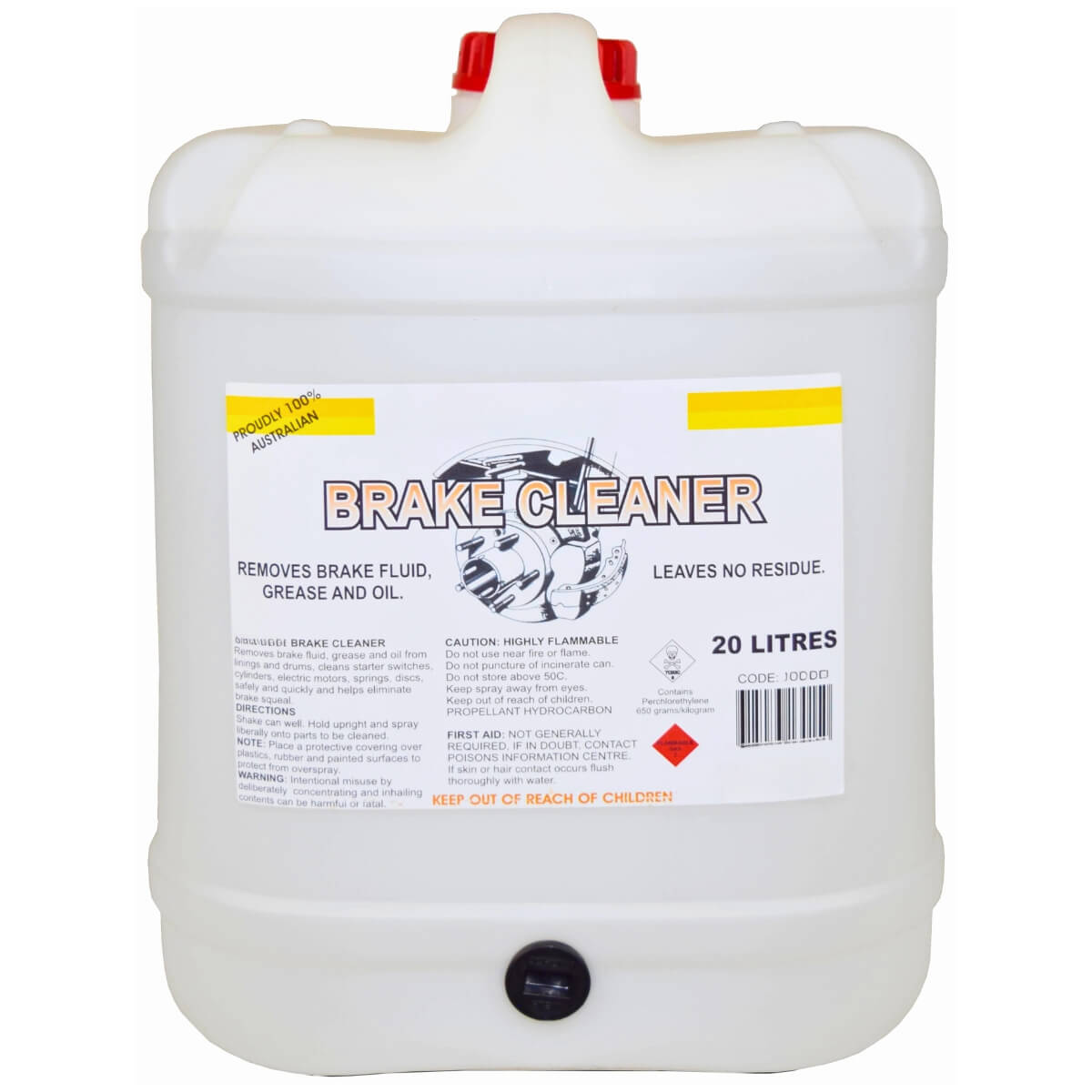 Mega Brake Cleaner 20L AMS30071 | AutoMegaStore