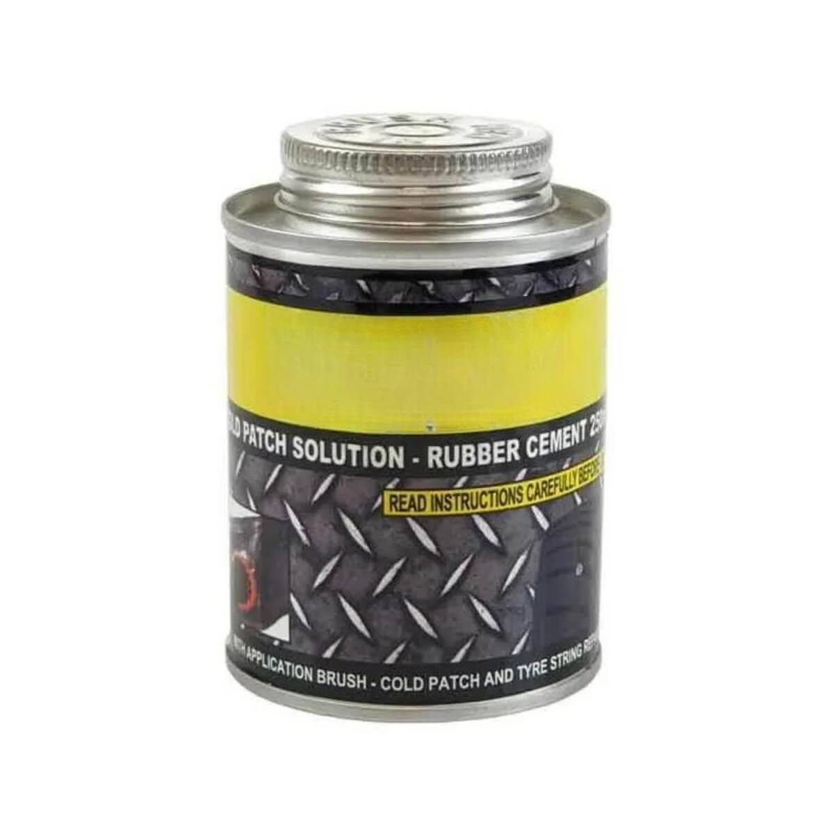 Cold Patch Solution Rubber Cement 250ml with Application Brush AMS40461 ...